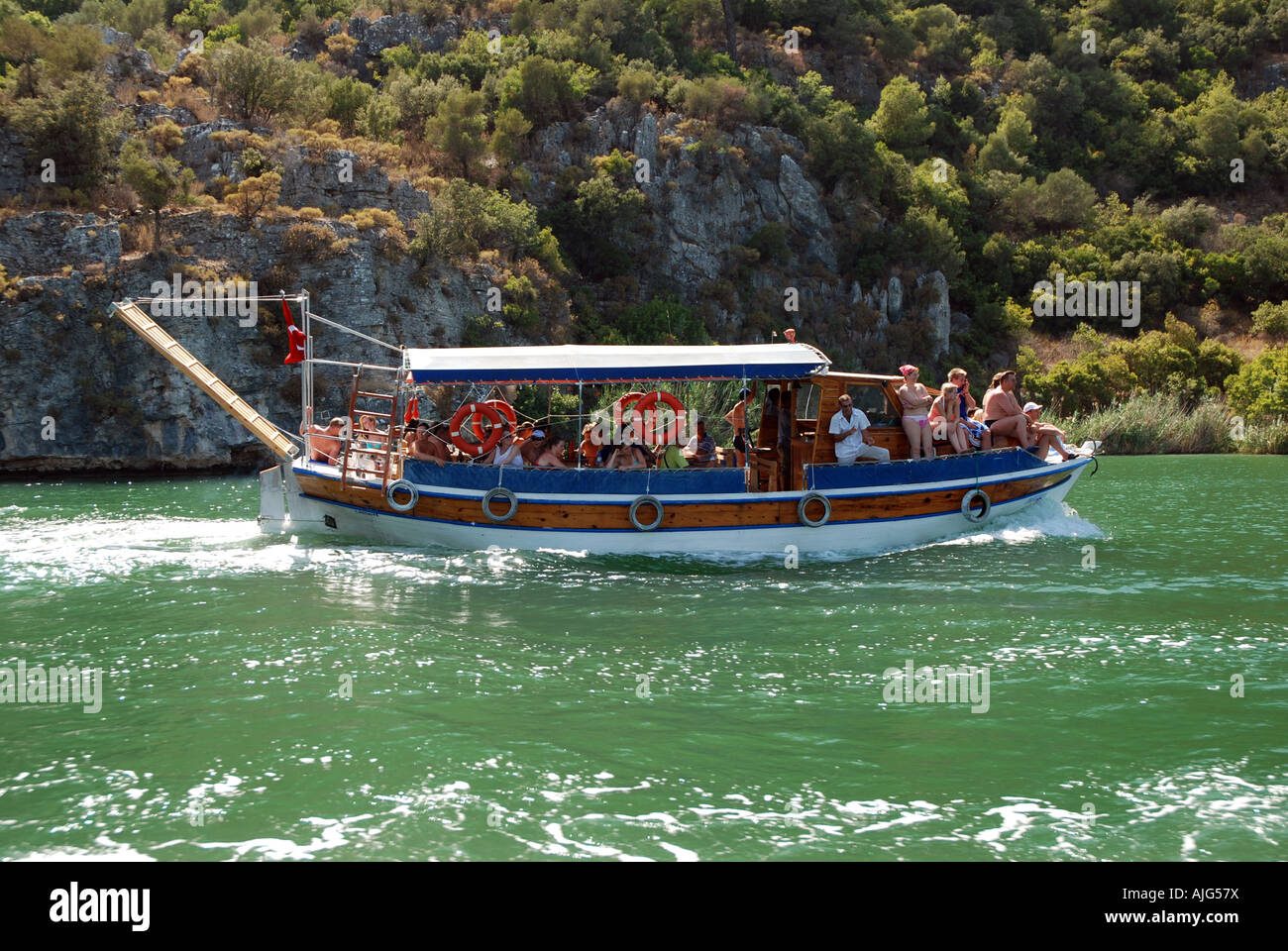 People on boat turkey hi-res stock photography and images - Alamy