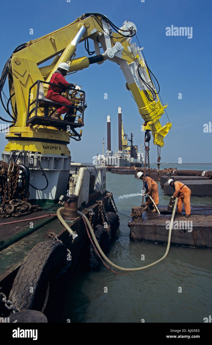 Dredging operation hi-res stock photography and images - Alamy