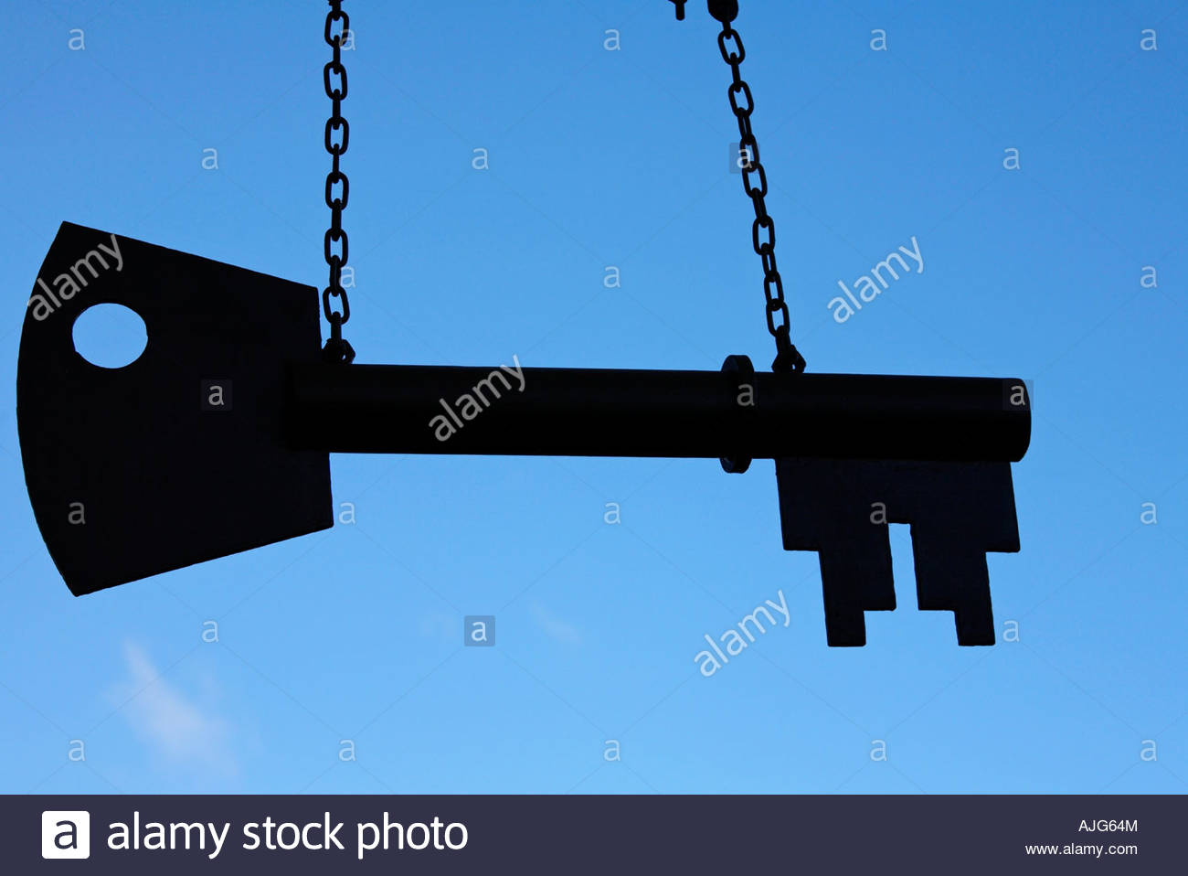Sign outside a key shop Stock Photo - Alamy