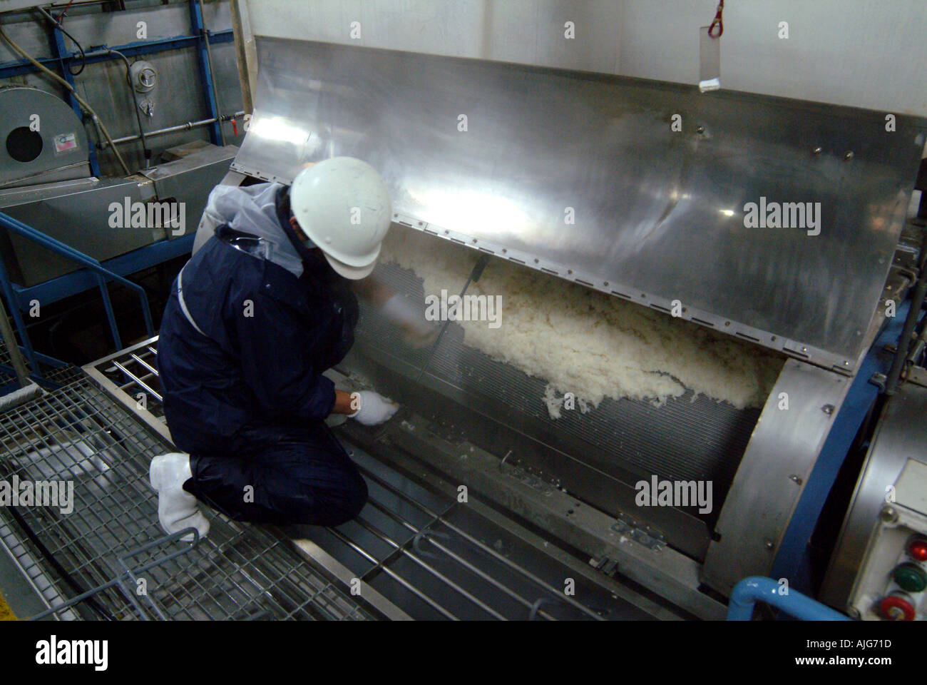 Sake production process at the Gekkeikan Company in Fushimi Kyoto Japan ...