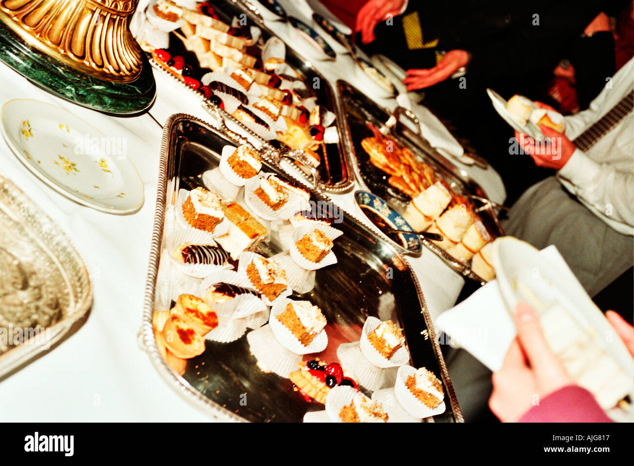 food party selection Stock Photo - Alamy