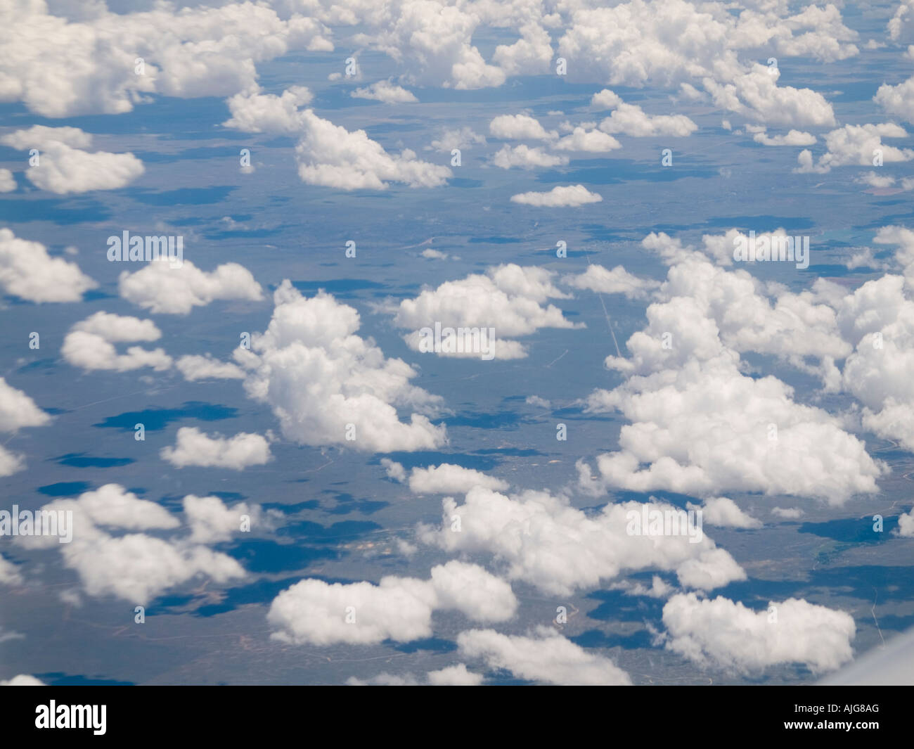 Looking out the window of an airplane Stock Photo - Alamy