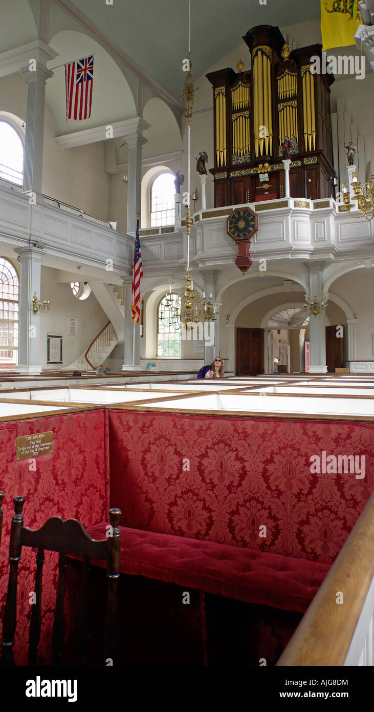 Little italy and old north church hi-res stock photography and images ...