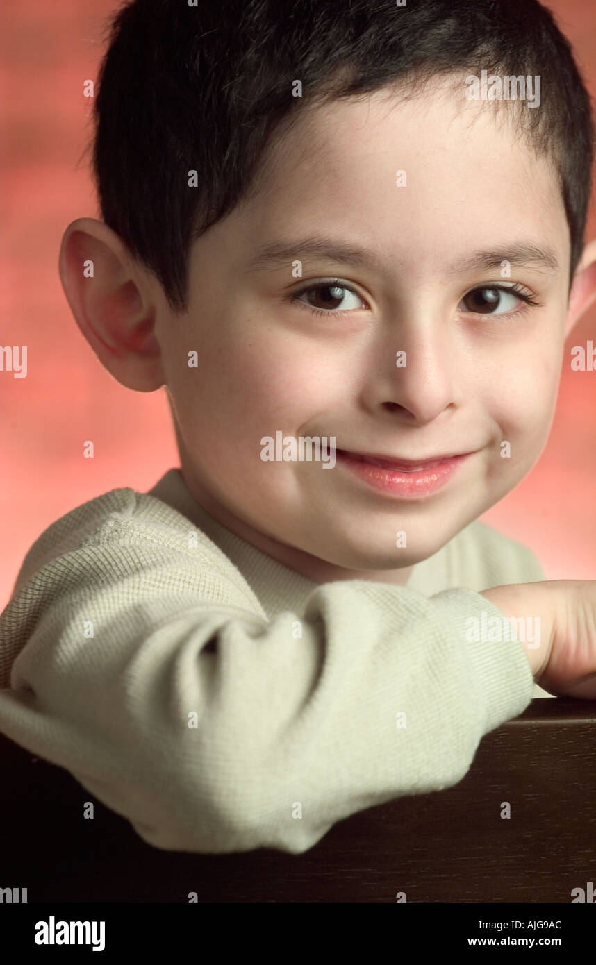 Portrait Hispanic Boy Stock Photo - Alamy