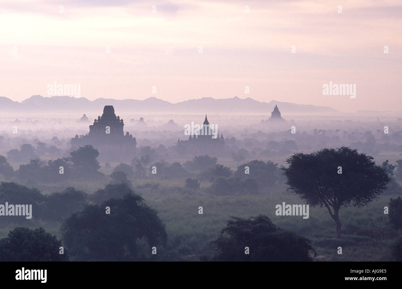 Bagan valley of temples hi-res stock photography and images - Alamy