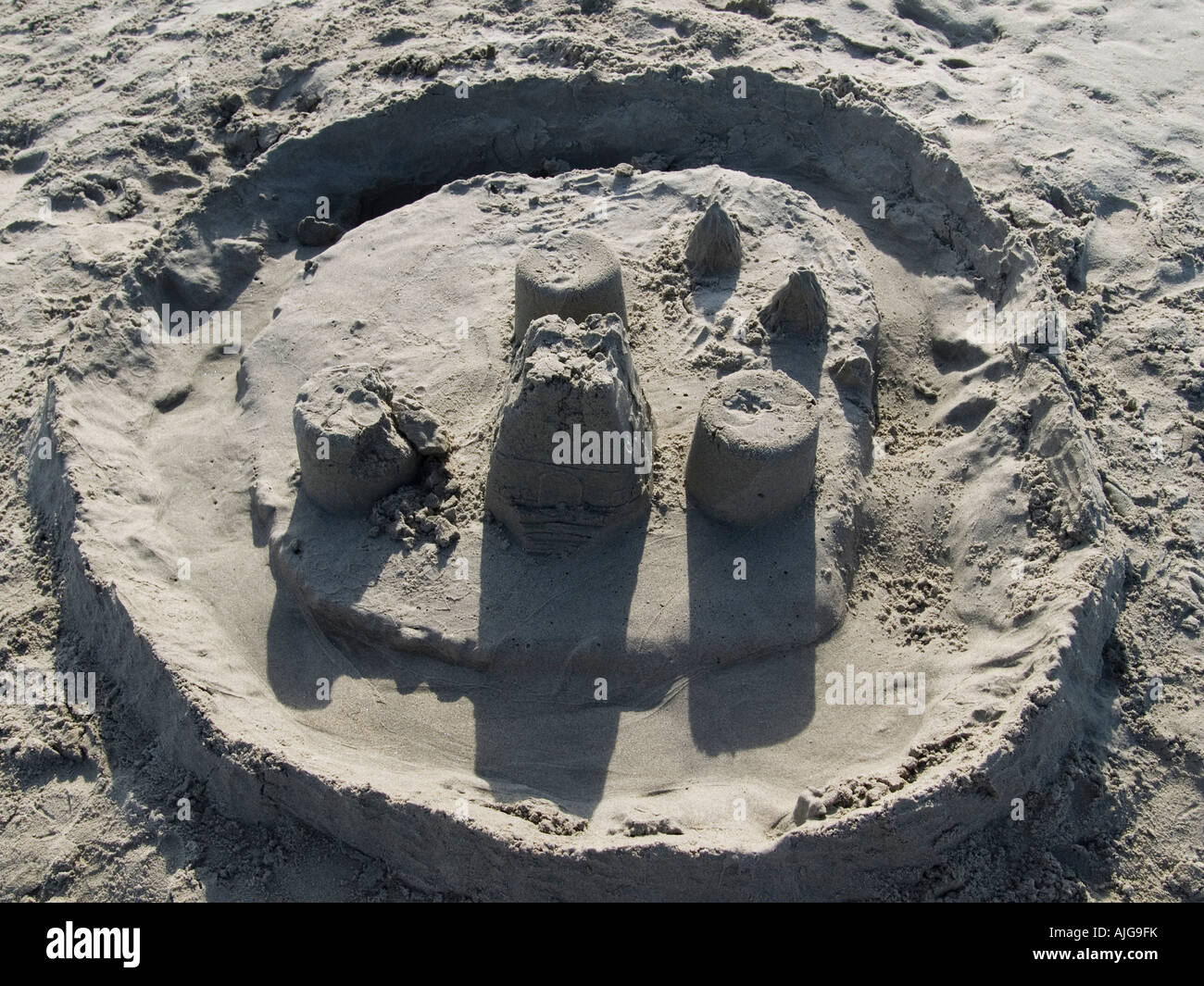 Sand castles build hi-res stock photography and images - Alamy