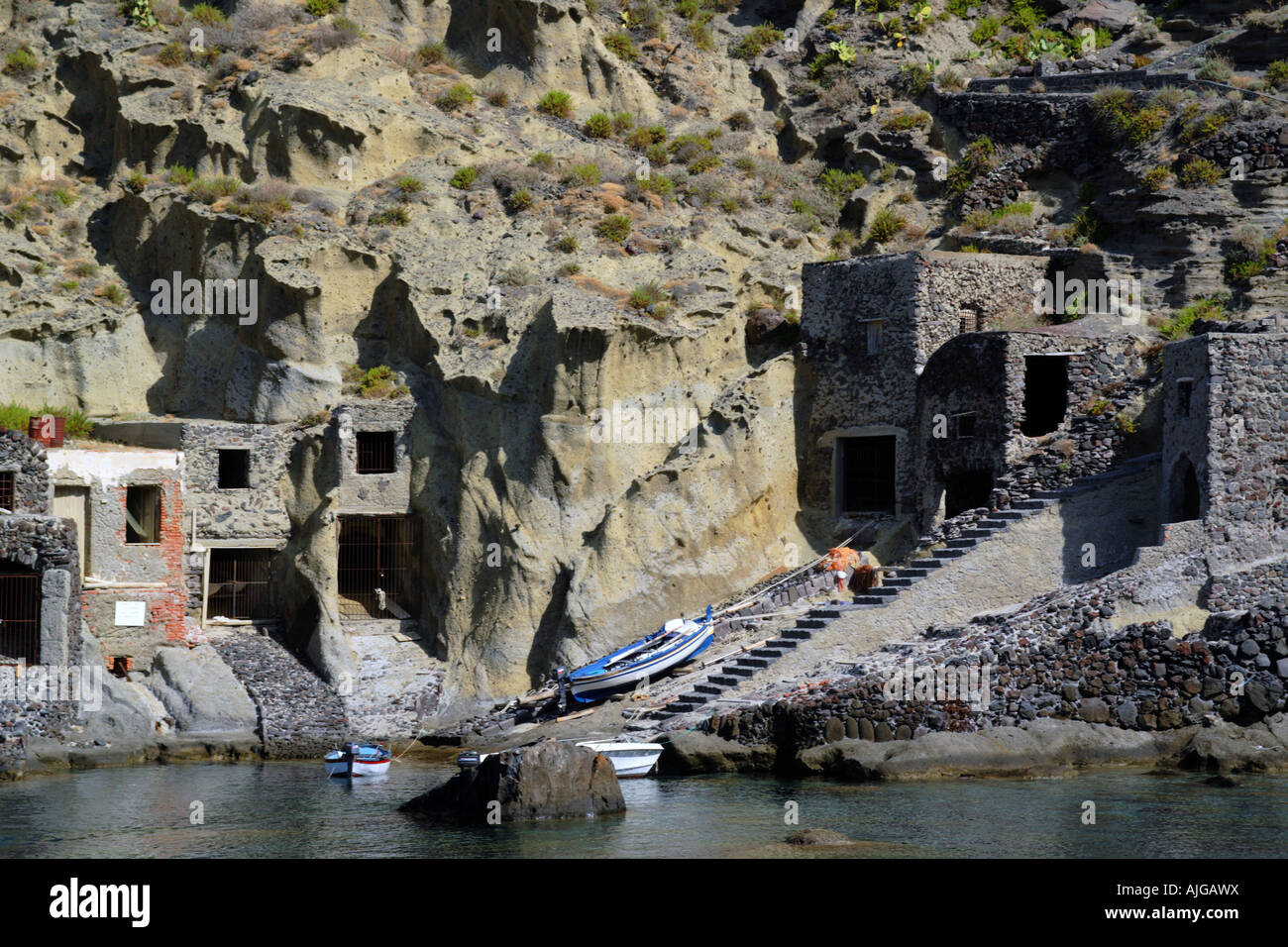 Pollara beach salina hi-res stock photography and images - Alamy