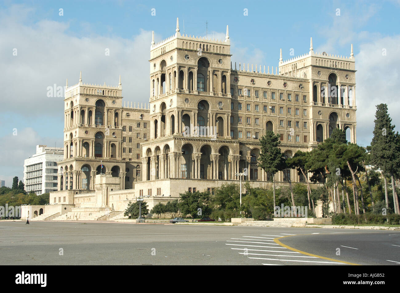 soviet headquarters Baku Stock Photo - Alamy