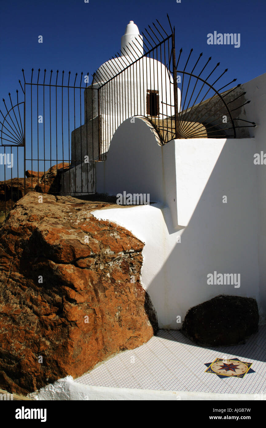 The Church of Chiesa Vecchia on the island of Lipari Aeolian Islands ...