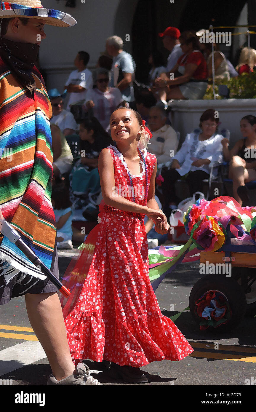 Fiesta Children s Parade Stock Photo - Alamy