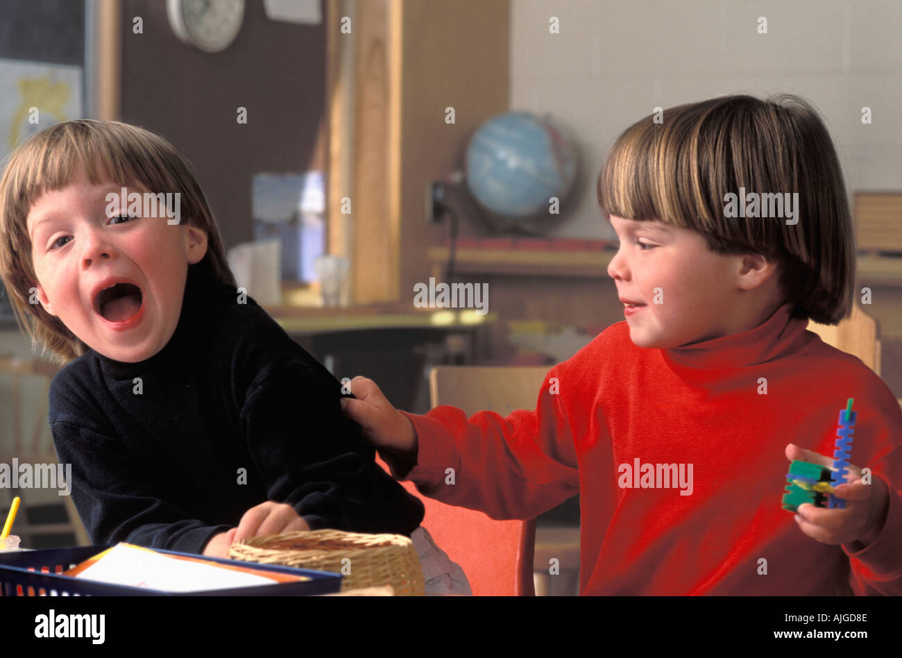 Student disturbing classroom hi-res stock photography and images - Alamy