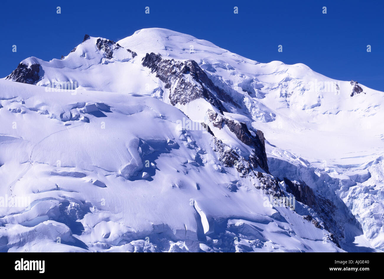 Mont Blanc, French Alps, Savoie, , France Stock Photo - Alamy