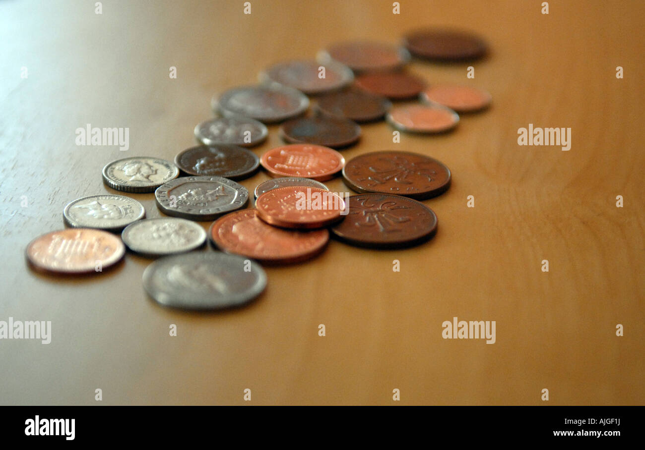 Two small coins hi-res stock photography and images - Alamy