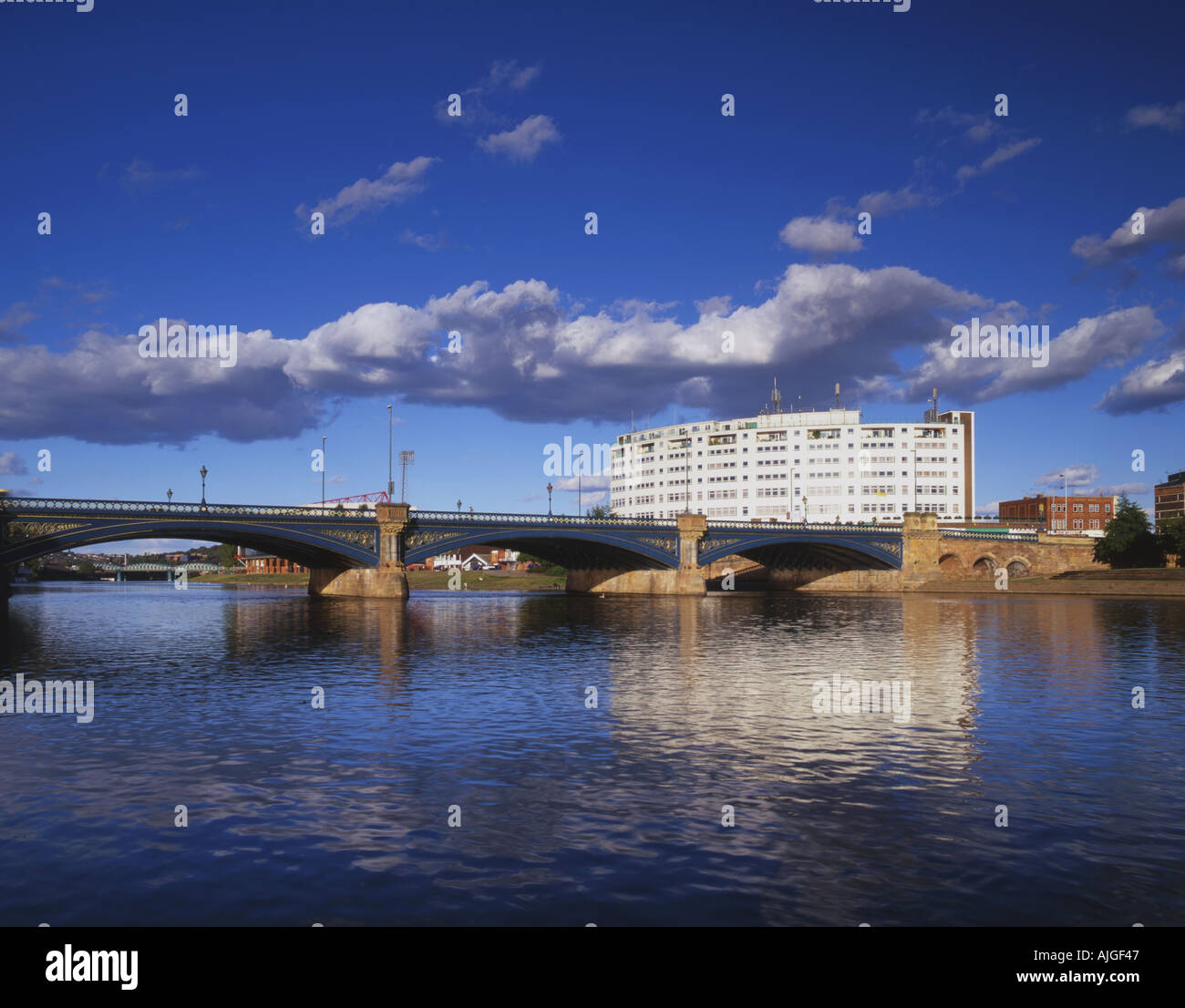 Trent Bridge Nottingham Stock Photo - Alamy
