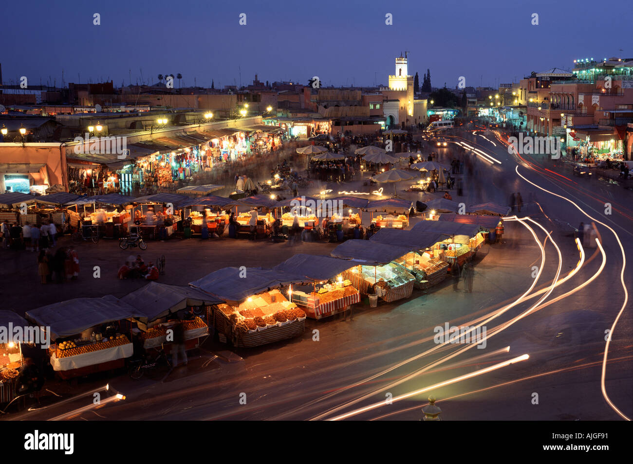 Jemaa el Fna, Marrakech, Morocco Stock Photo - Alamy