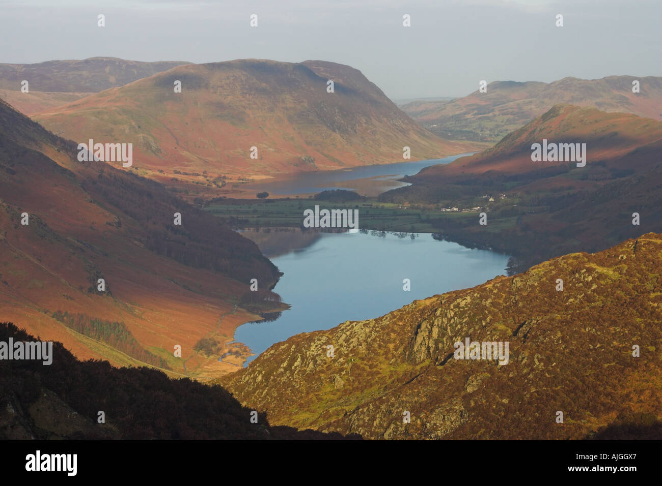 Buttermere Valley - The English Lake District Stock Photo - Alamy