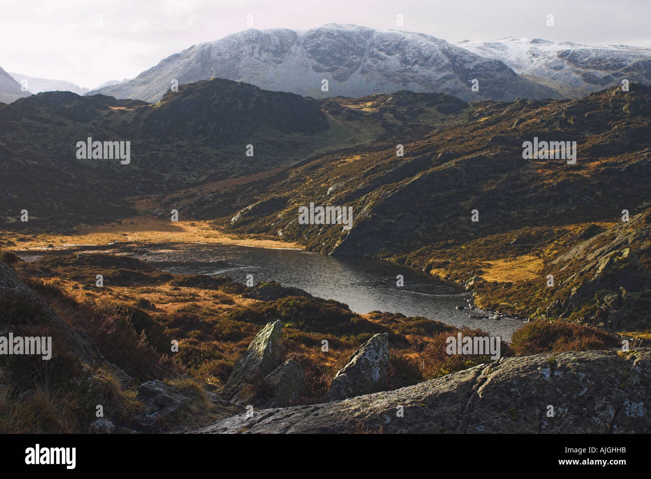 Blackbeck Tarn - The English Lake District Stock Photo - Alamy