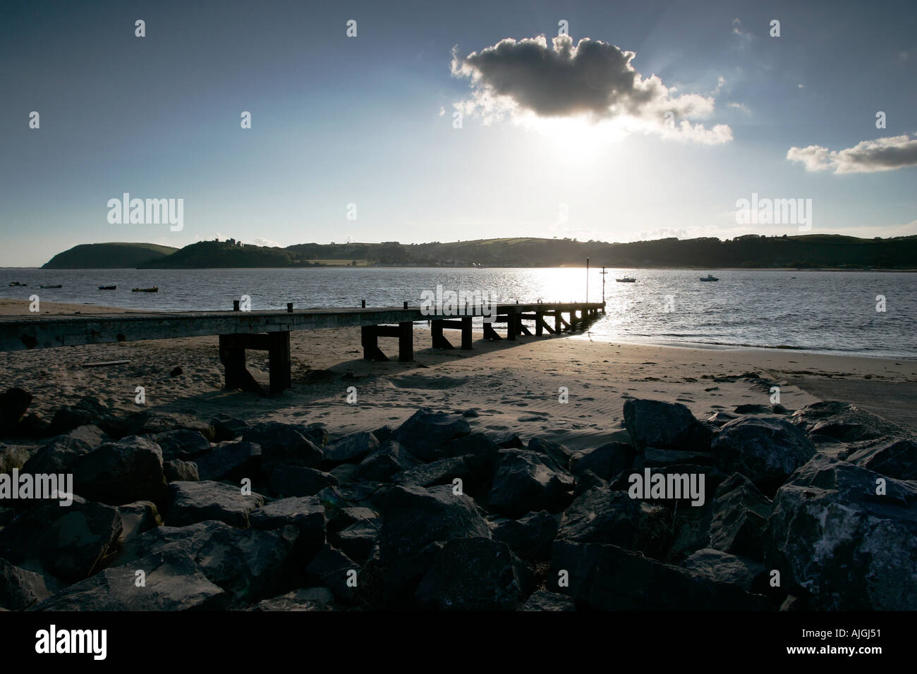 Ferryside beach hi-res stock photography and images - Alamy