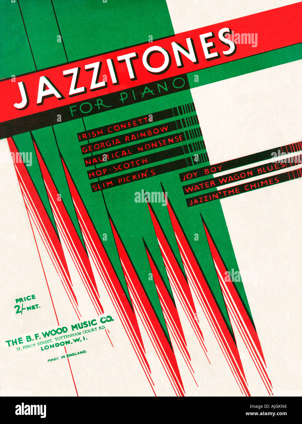 Vintage 1920s sheet music hi-res stock photography and images - Alamy