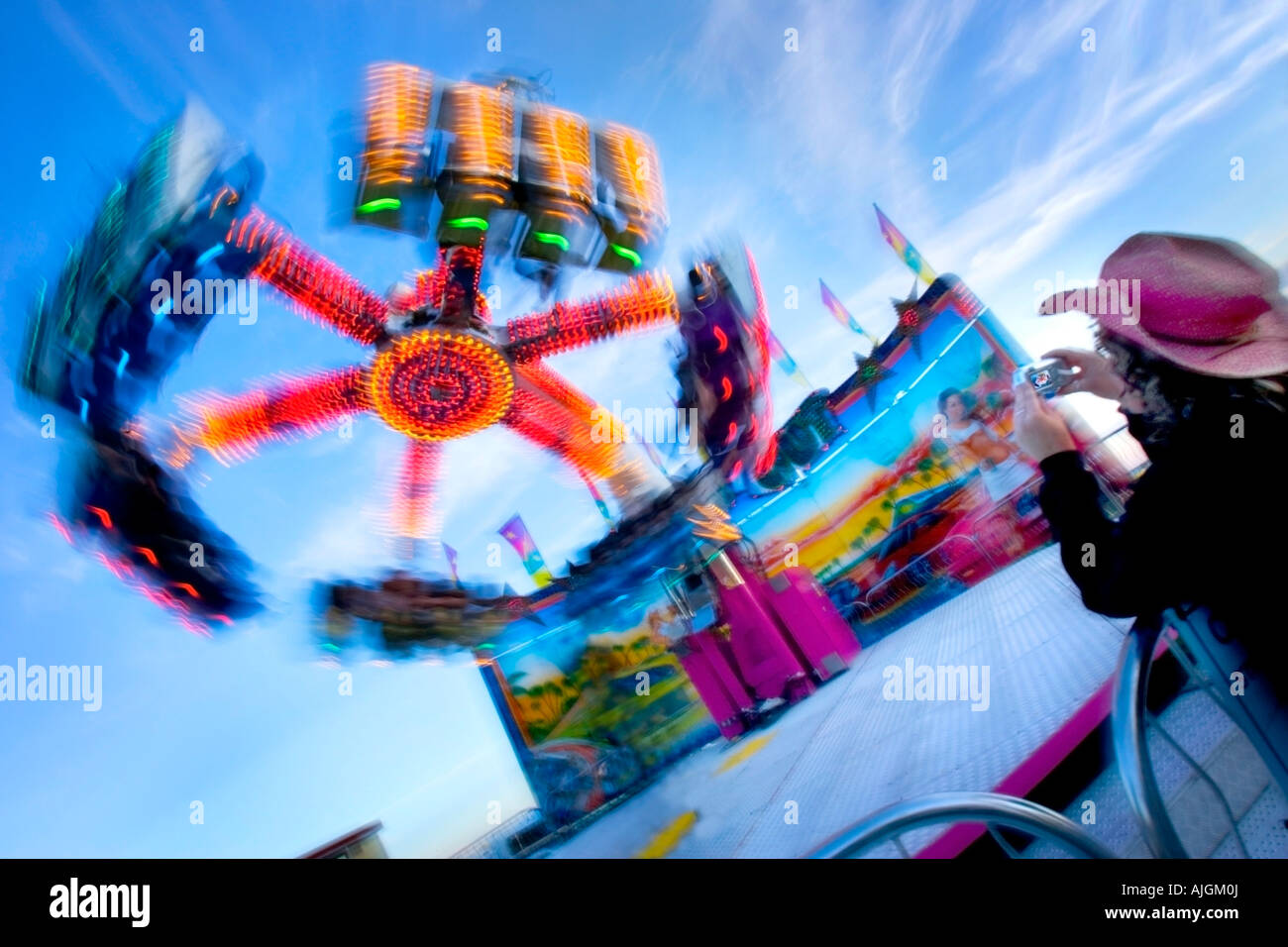 Amusementparkrides hi-res stock photography and images - Alamy