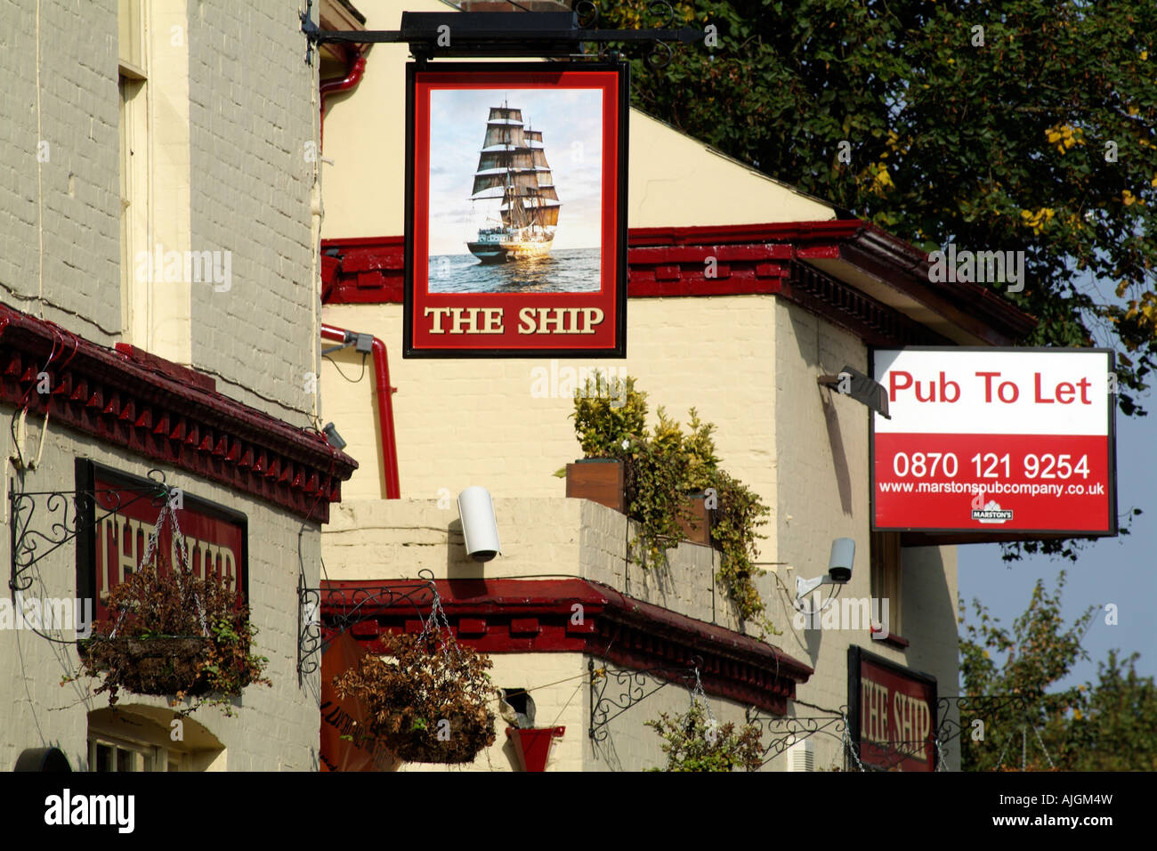 Pub to Let Sign A Public House for rent in Winchester Hampsire England ...