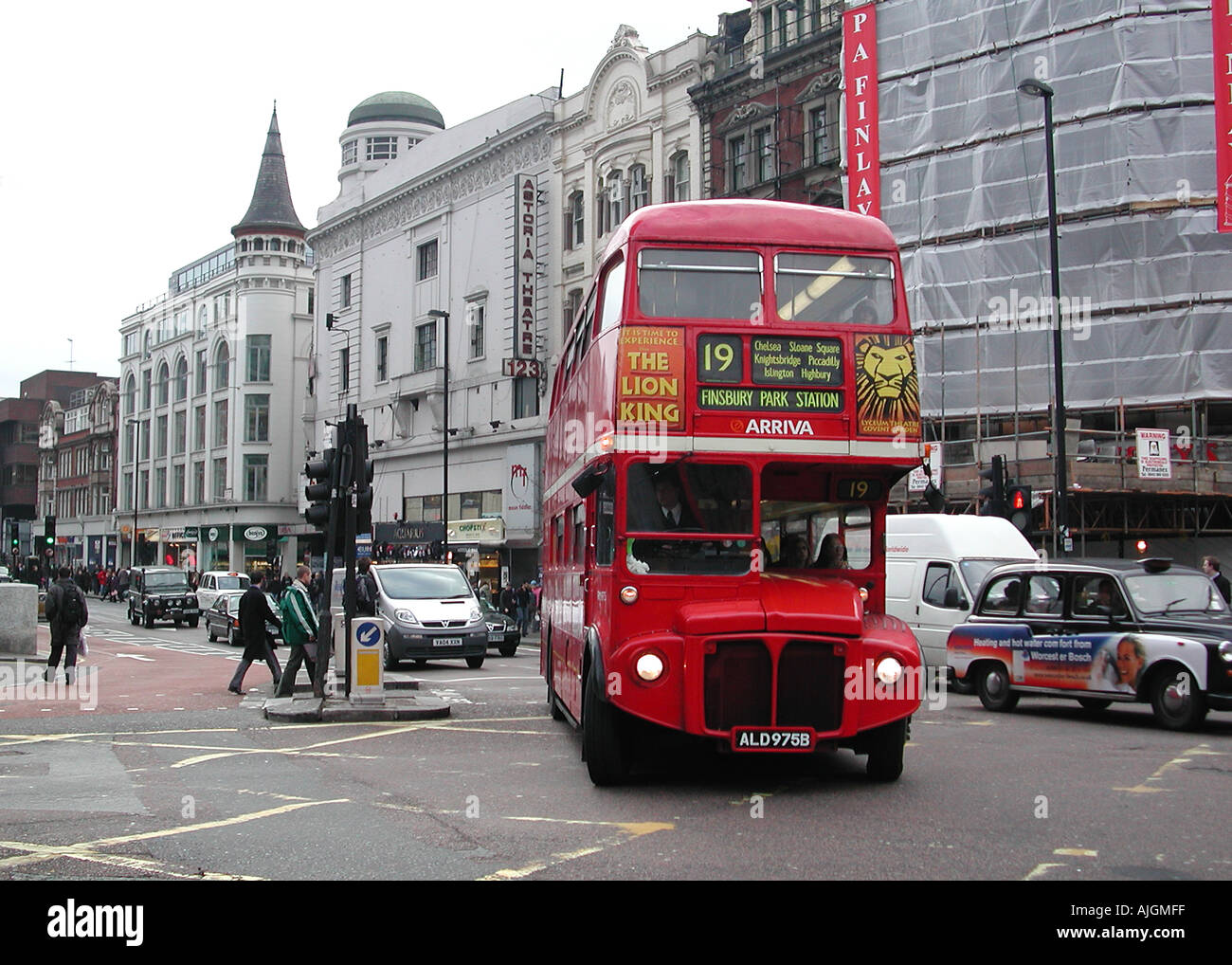 Routemaster RML bus at Centre Point London Stock Photo - Alamy