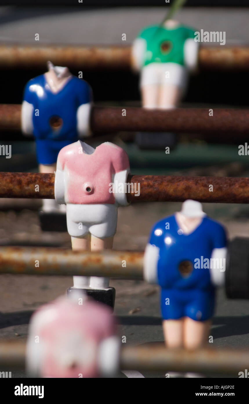 Broken table football hi-res stock photography and images - Alamy