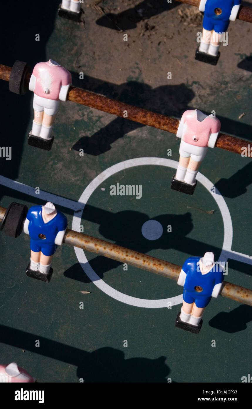 Broken table football hi-res stock photography and images - Alamy