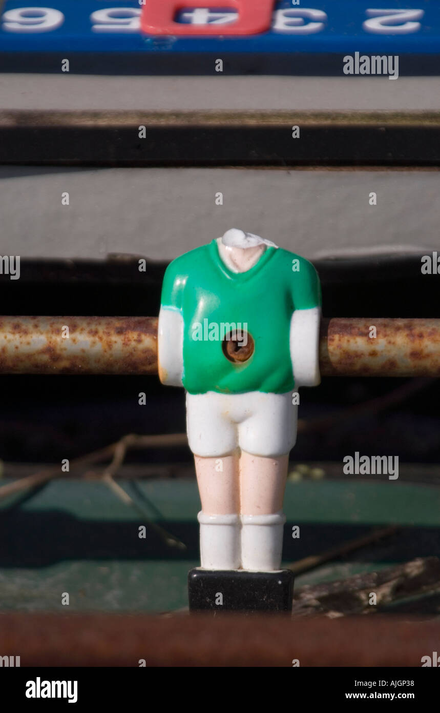 Broken table football hi-res stock photography and images - Alamy
