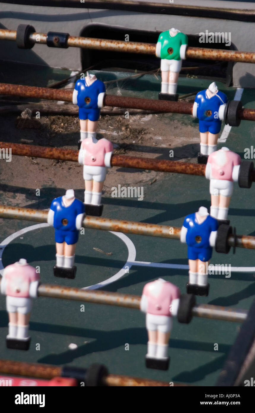 Broken table football hi-res stock photography and images - Alamy