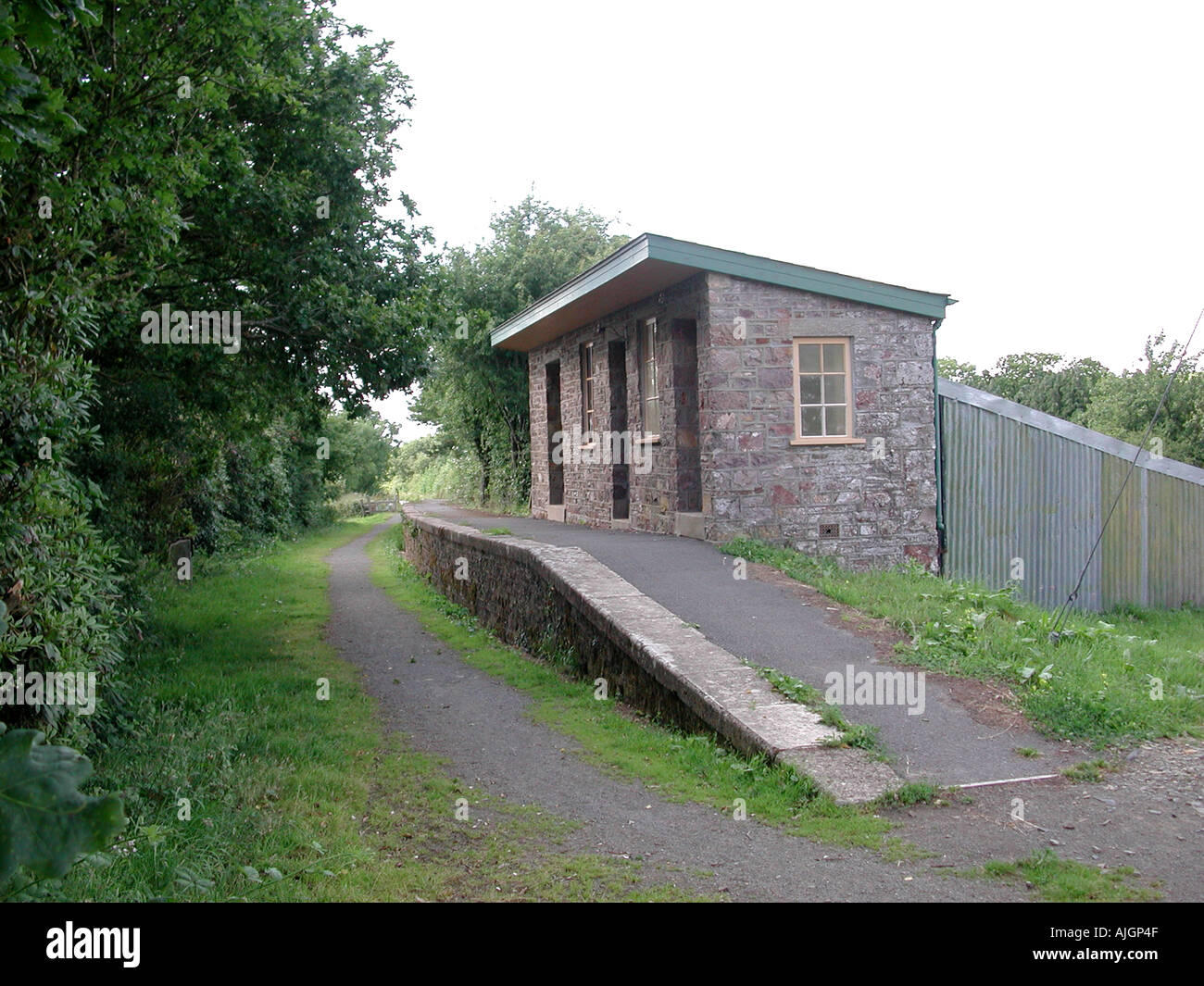 Closed Railway Station Meeth Halt Devon Stock Photo - Alamy