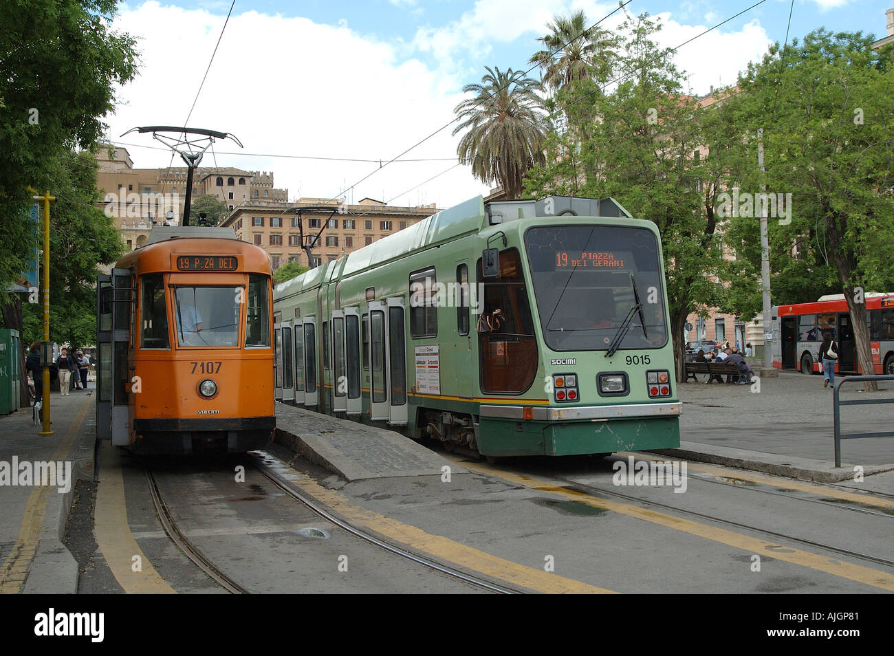 Rome Trams High Resolution Stock Photography and Images - Alamy