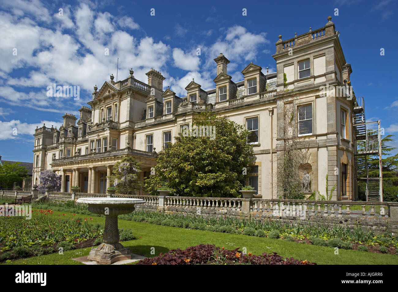 Duffryn House in Duffryn Gardens, South Wales, UK Stock Photo - Alamy