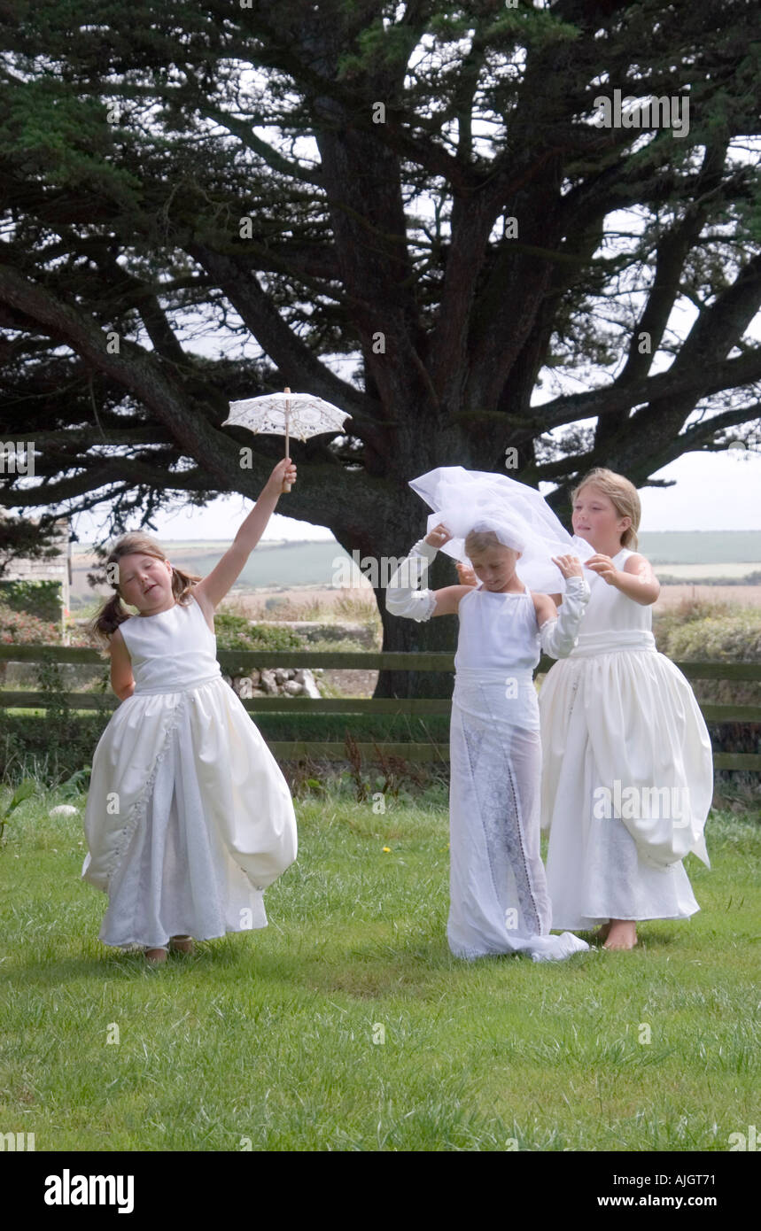3525 Kids wedding Model released Stock Photo - Alamy