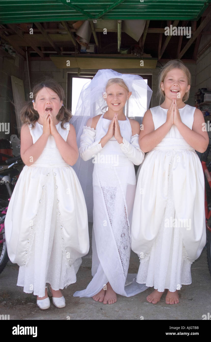 3525 Kids wedding Model released Stock Photo - Alamy