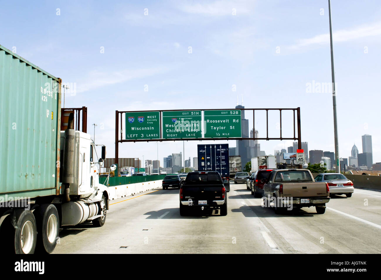 I 94 chicago hi-res stock photography and images - Alamy