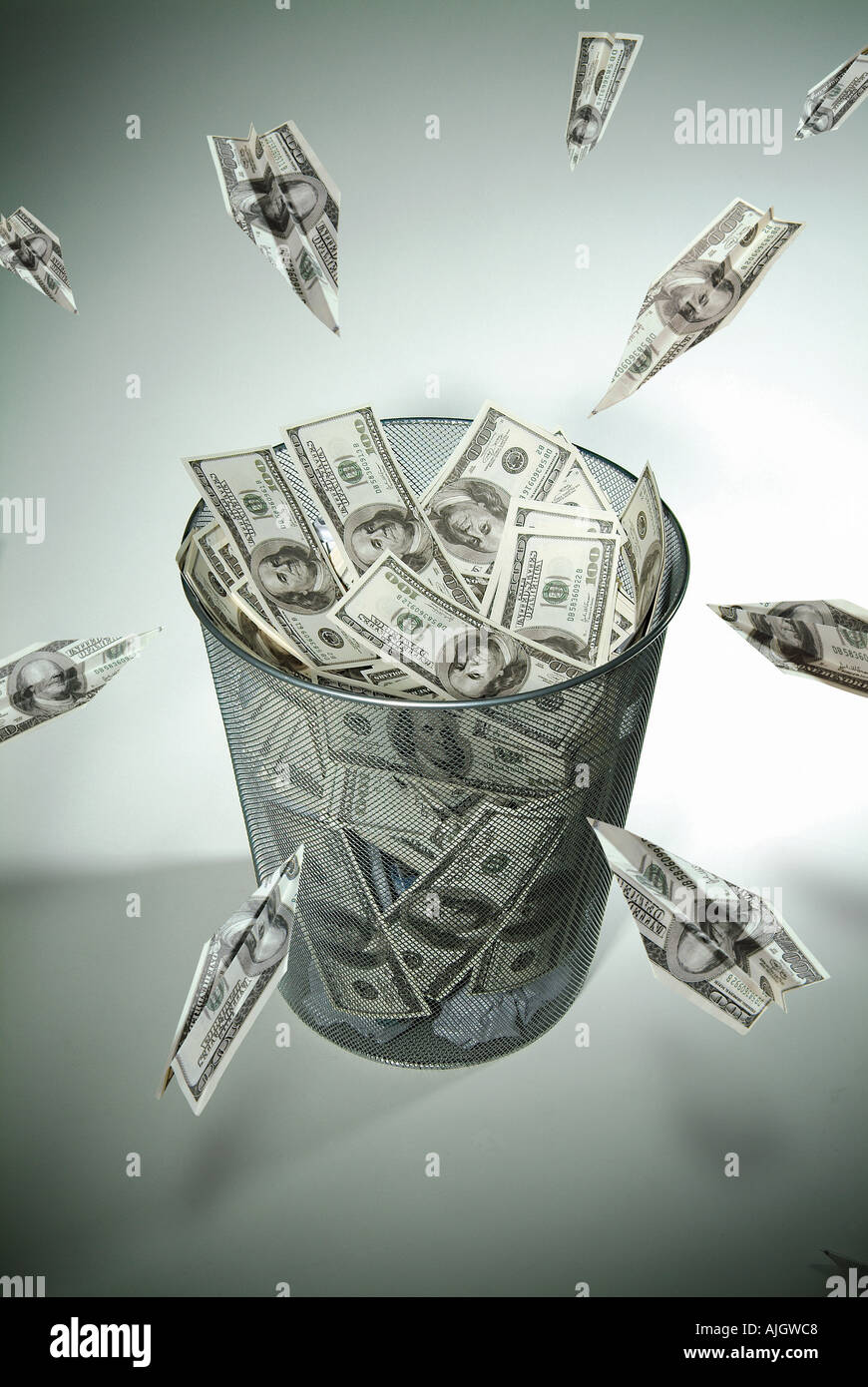 Flying dustbin hi-res stock photography and images - Alamy