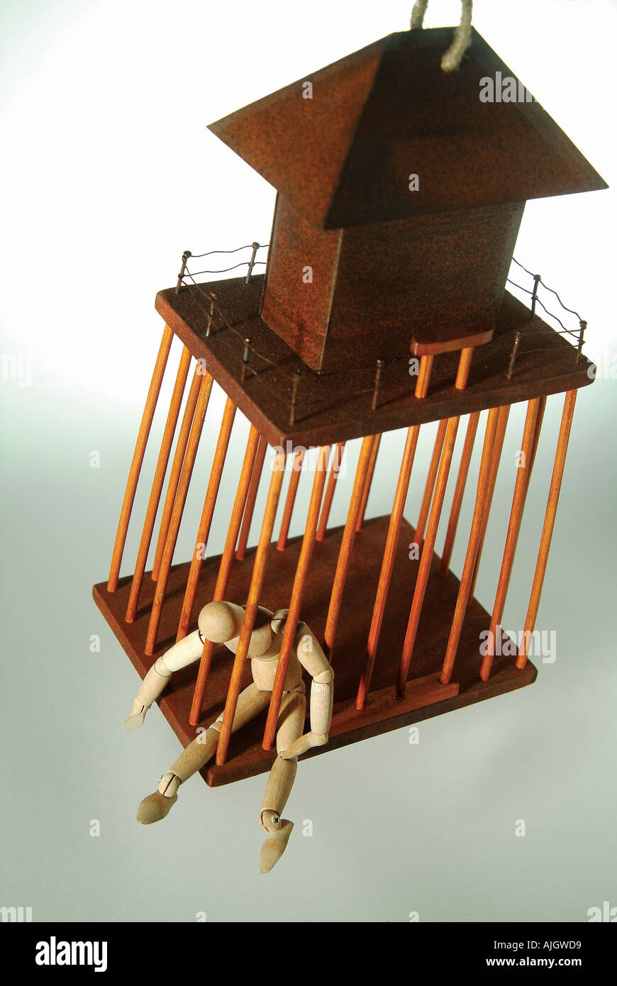 Hanging bird cage studio hi-res stock photography and images - Alamy