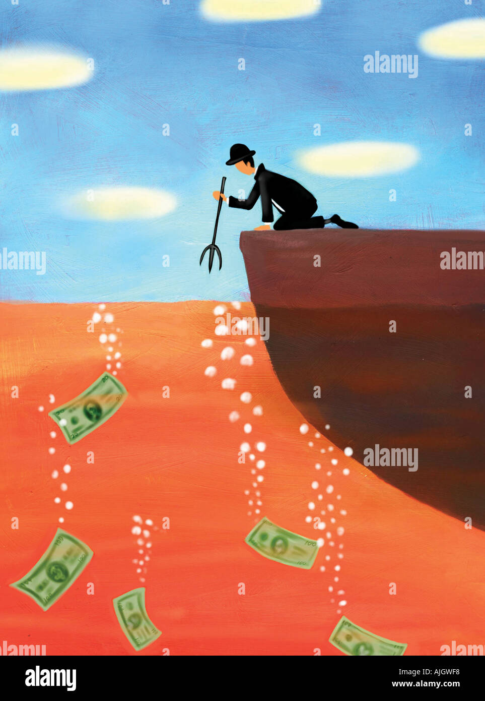 Side profile of a man fishing hi-res stock photography and images - Alamy