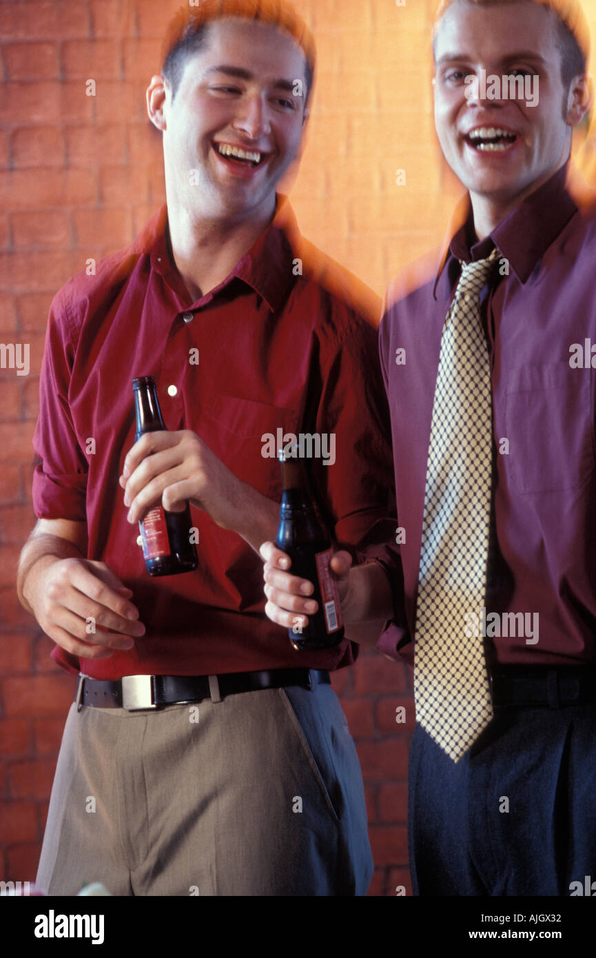 Colleagues getting together after work Stock Photo - Alamy