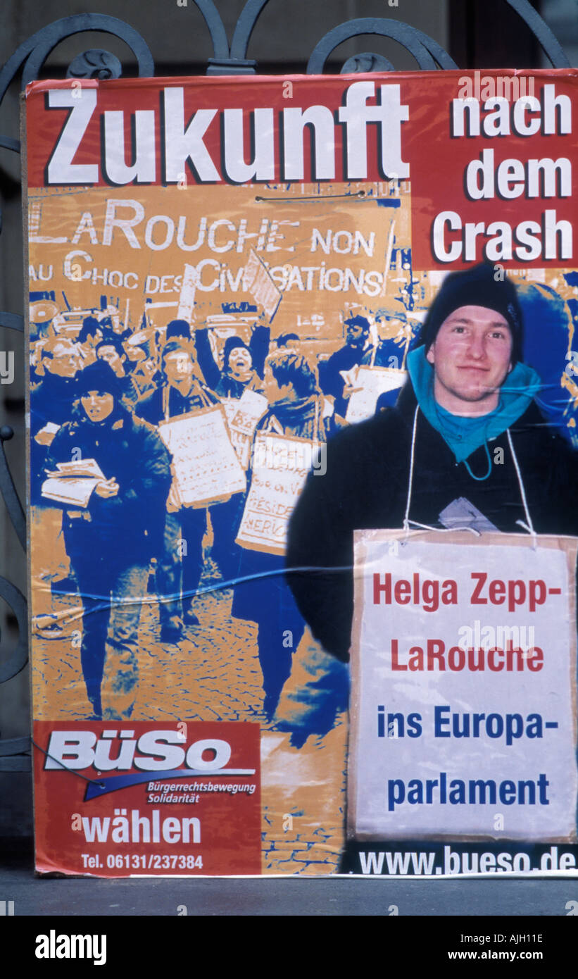 EIR recruitment poster Wiesbaden Germany Stock Photo - Alamy