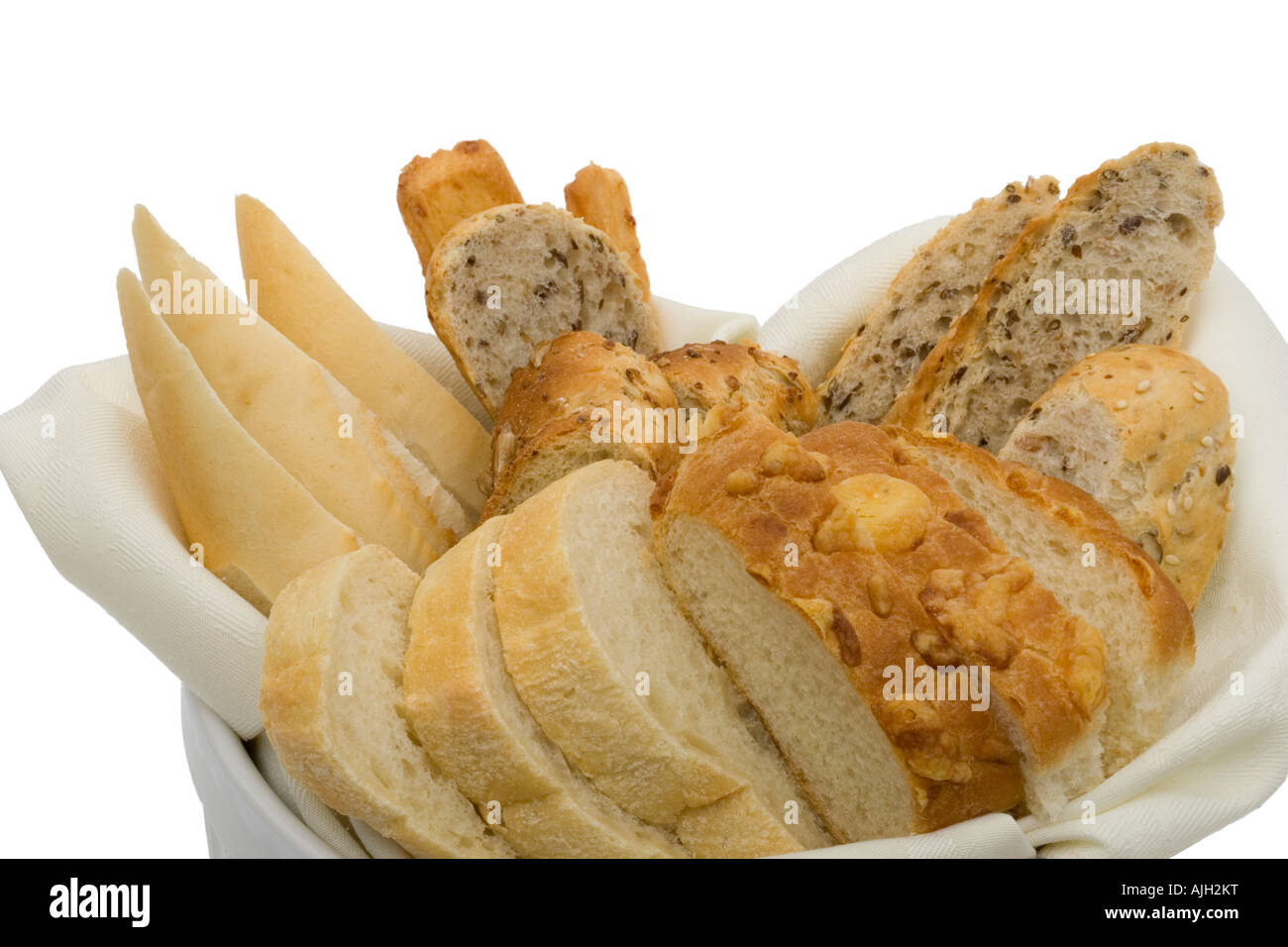 Selection of sliced bread Stock Photo - Alamy