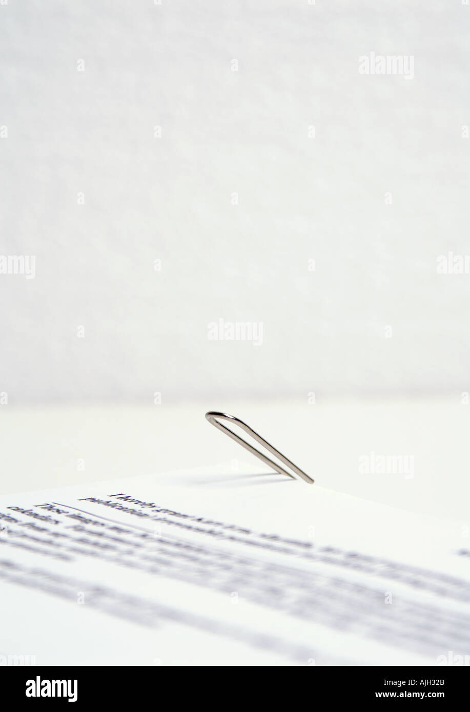 Bent clip hi-res stock photography and images - Alamy