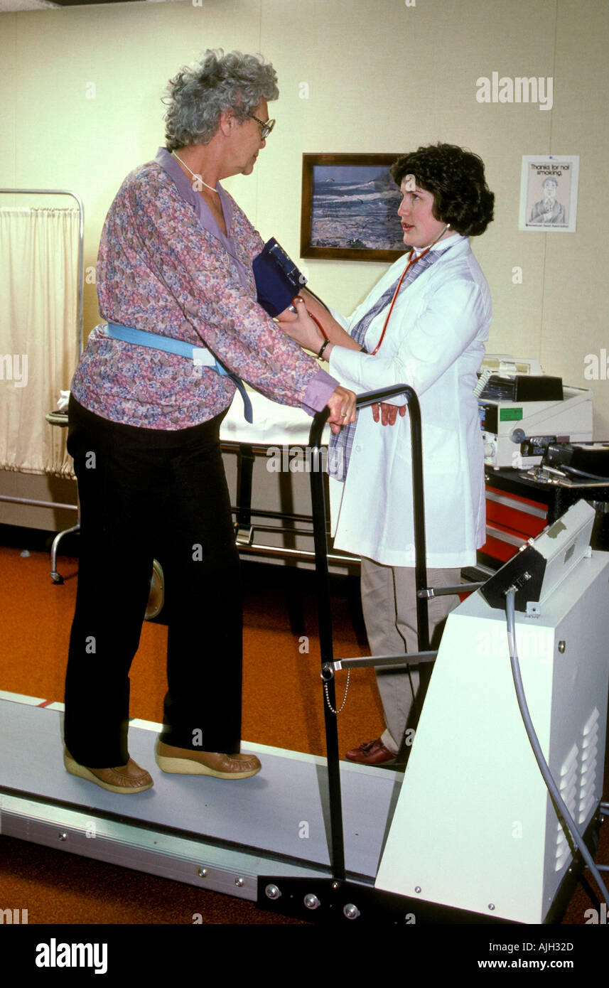 Treadmill stress test hi-res stock photography and images - Alamy