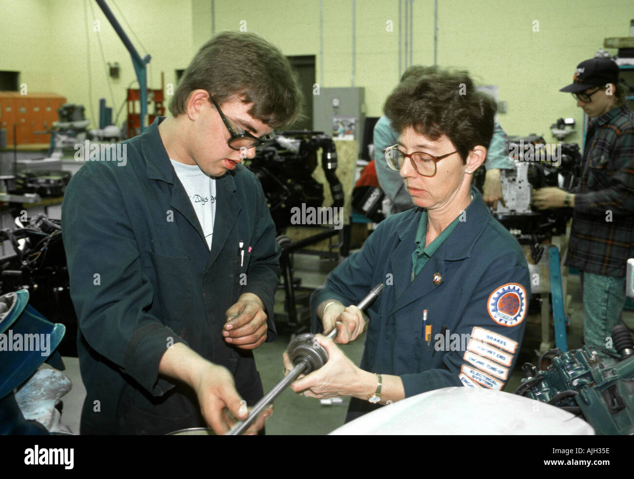 Vocational ed class hi-res stock photography and images - Alamy