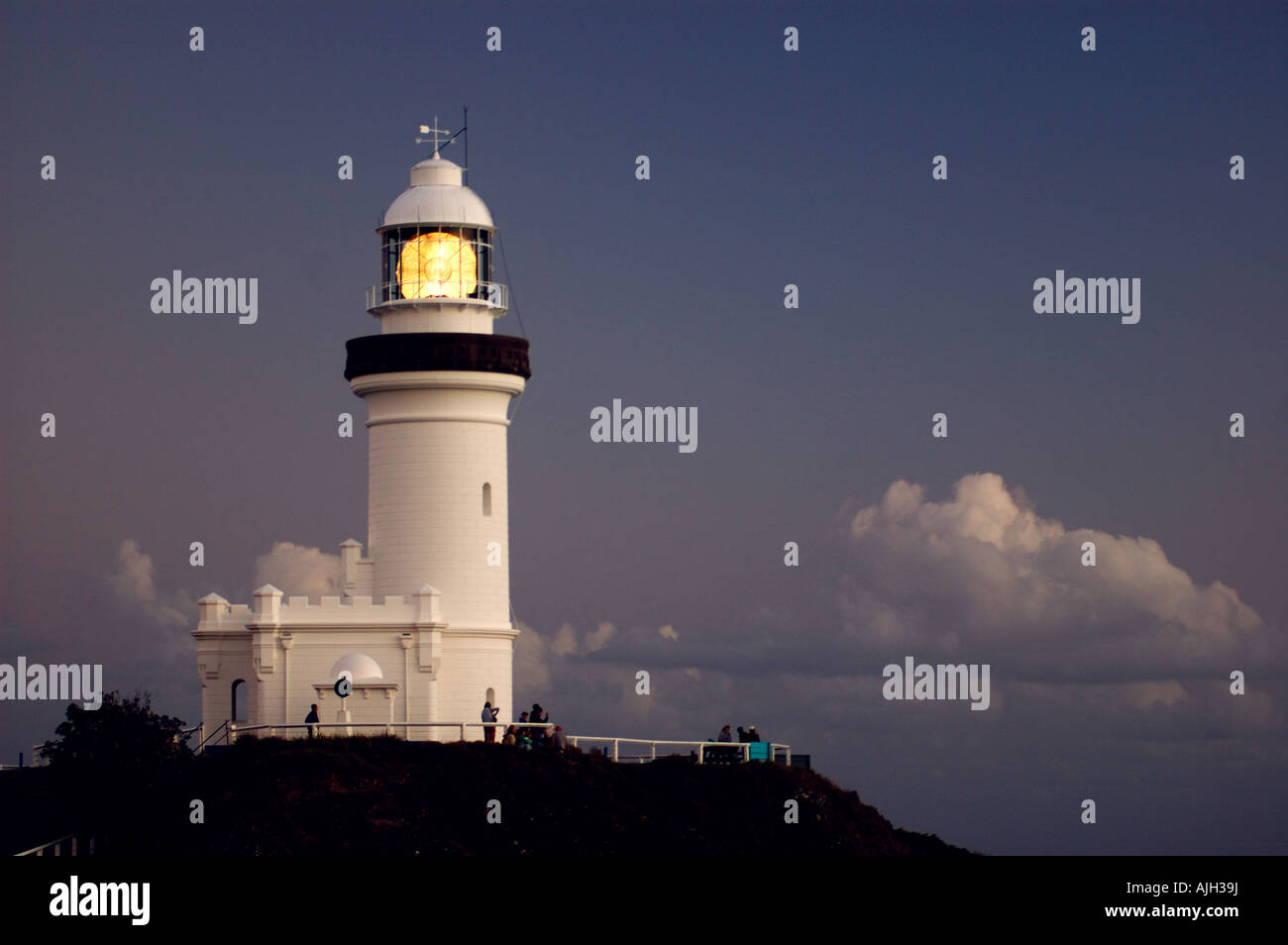 Byron Bay Light house at dawn Stock Photo - Alamy