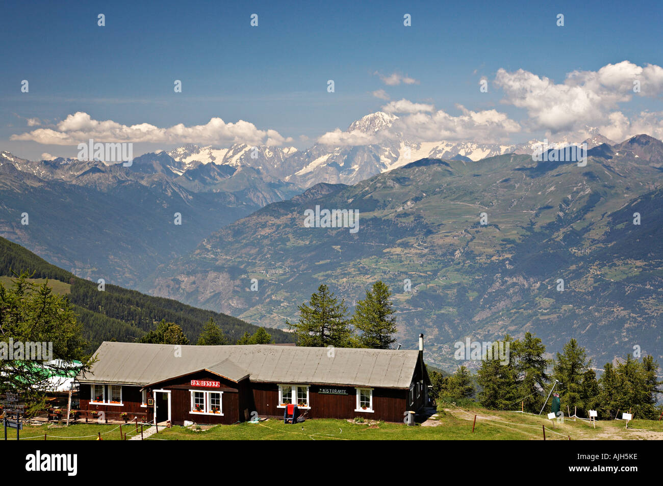 Aosta town pila hi-res stock photography and images - Alamy