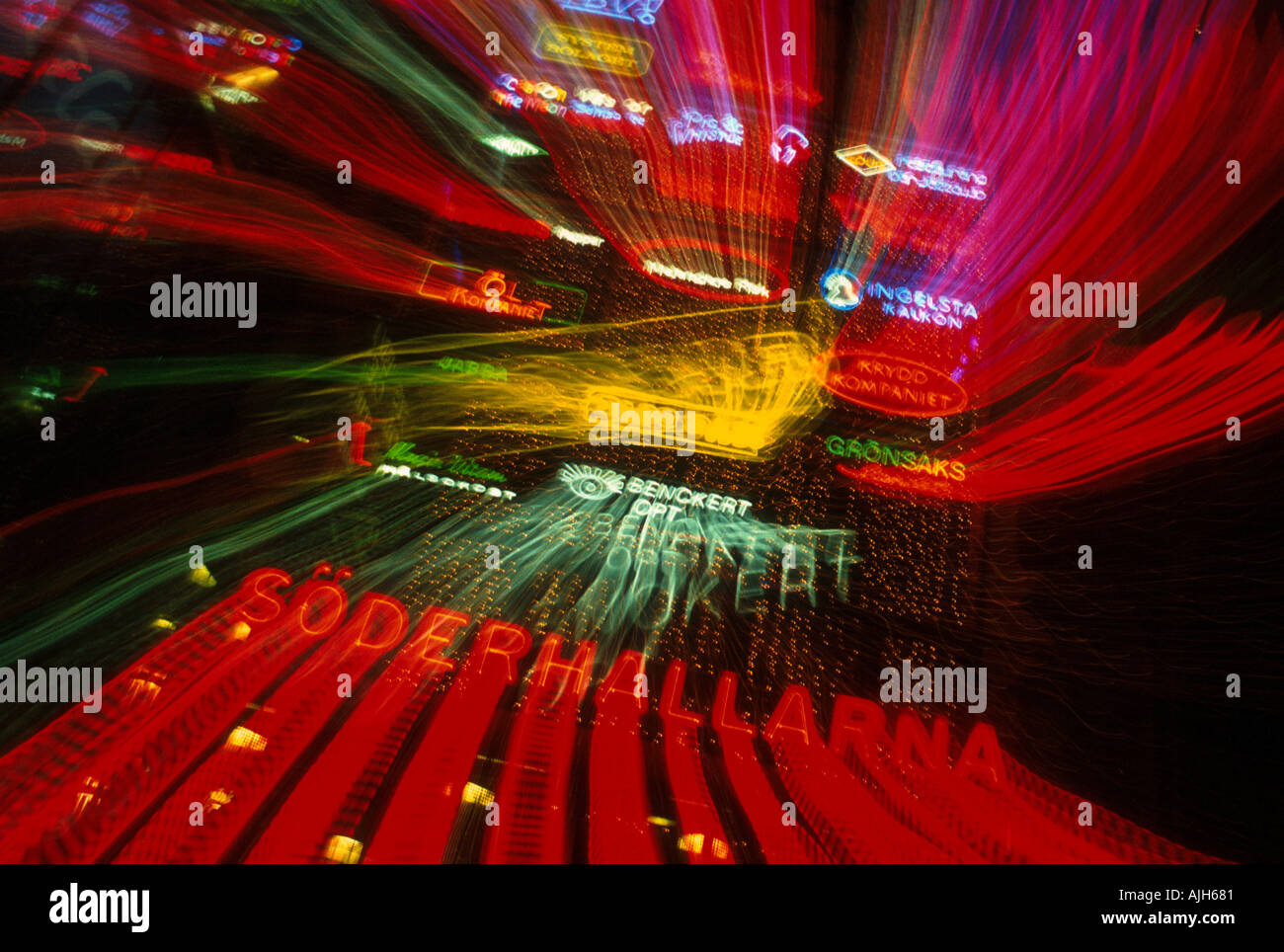 Neon sign stockholm sweden hi-res stock photography and images - Alamy