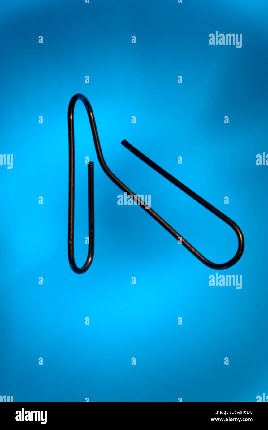 Bent clip hi-res stock photography and images - Alamy