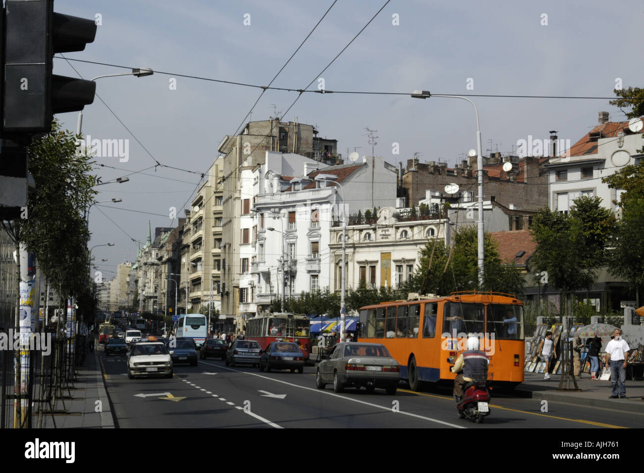 Beograd, city view Stock Photo - Alamy